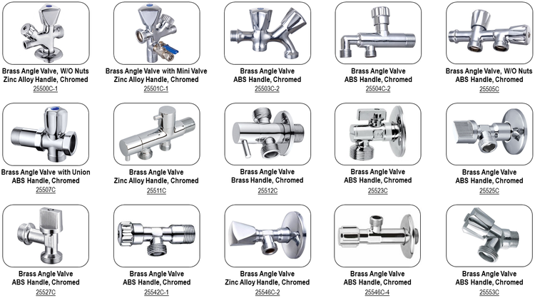 Angle valves from By-dream